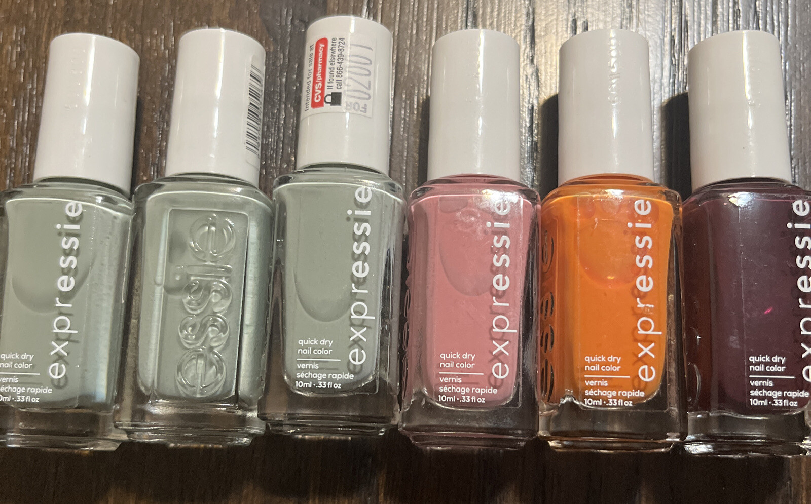 EXPRESSIE QUICK DRY NAIL COLOR PACK OF 6 ( 14 ) | eBay