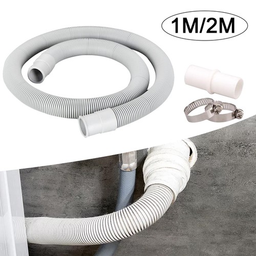 Universal Washing Machine Dishwasher Drain Waste-Hose Extension Strong ...