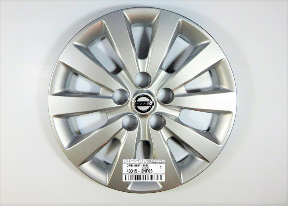 Genuine OEM Nissan 40315-3NF0B Wheel Cover Hubcap 16" 13-19 Sentra 13 ...