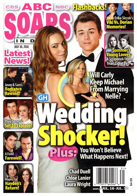 ABC Soaps In Depth July 30 2018 Chloe Lanier Chad Duell Patricia Bethune | eBay