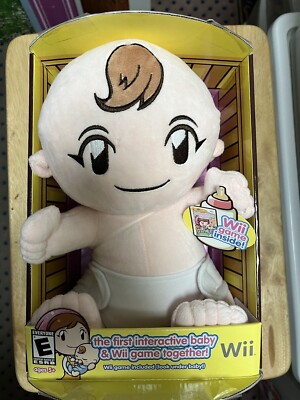Nintendo Wii Babysitting Mama interactive Baby Doll & Game BRAND NEW ...
