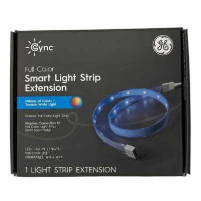 GE CYNC Smart LED Light Strip Extension Color Changing Lights Bluetooth ...
