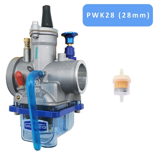 PWK28 Racing Flat Side Carburetor for Keihin Honda Yamaha Kawasaki ...