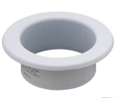 *NEW* Lot Of 100 Reliable Model G/F1 White Recessed Escutcheon 1/2 NPT ...