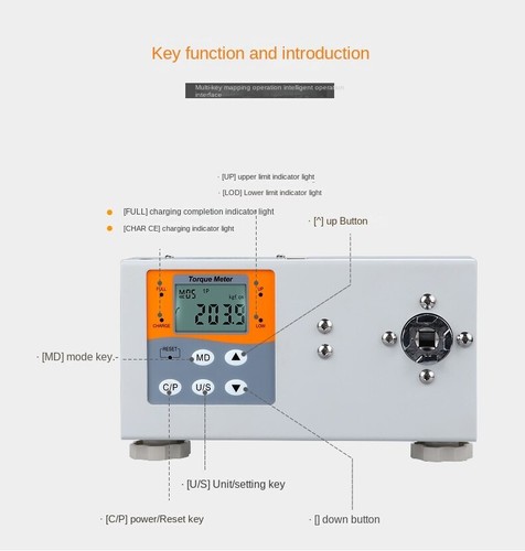 ST-1-20B Digital Torque Meter Screw Driver Wrench Measure Tester Force ...