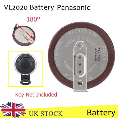 For BMW Mini Cooper 2006 2007- 2014 Rechargeable Key Lithium VL2020 ...