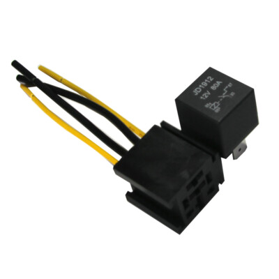 JD1912 Automotive Car r Starter Relay Universal 12V 80A 4Pin DC AMP ...