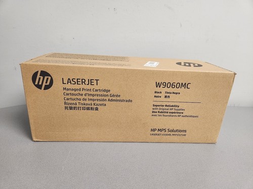 HP W9060MC BLACK TONER CARTRIDGE CLJ MANAGED E55040DW MFP E57540 ...
