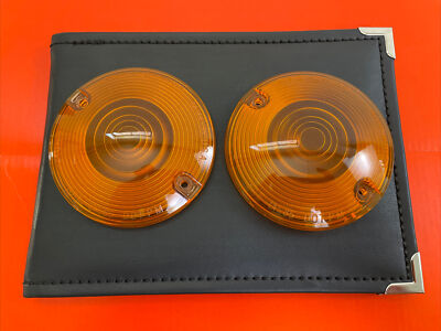 HARLEY-DAVIDSON HD-2 DP 85 Dot PM Amber Orange Turn Signal Lenses- Set ...