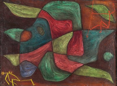 Paul Klee : Saint George and the Dragon : 1936 : Archival Quality Art ...