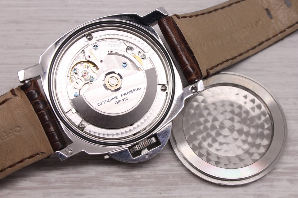 Panerai Luminor GMT PAM88 PAM 00088 Mens 44mm Steel Automatic Watch Box ...