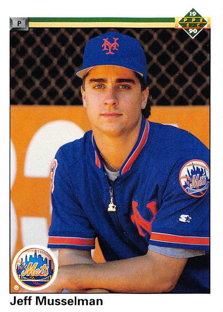 Jeff Musselman 1990 Upper Deck 585 New York Mets Baseball Card | eBay