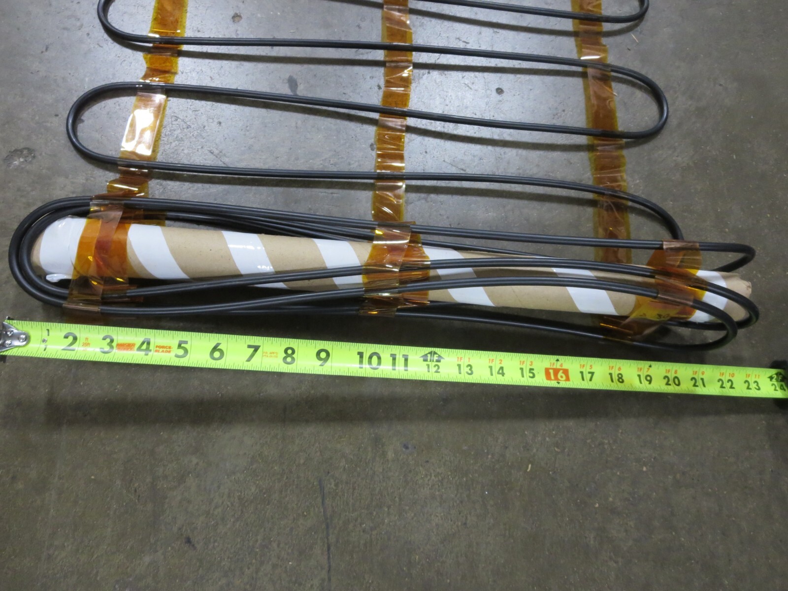 Wellspring Mfg. SM85033823500, Snow Melting Cable (Mat), 22 In X 38 Ft ...