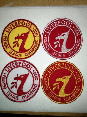 LIVERPOOL - PREMIER LEAGUE CHAMPIONS 2020 - EMBROIDERED PATCH | eBay UK