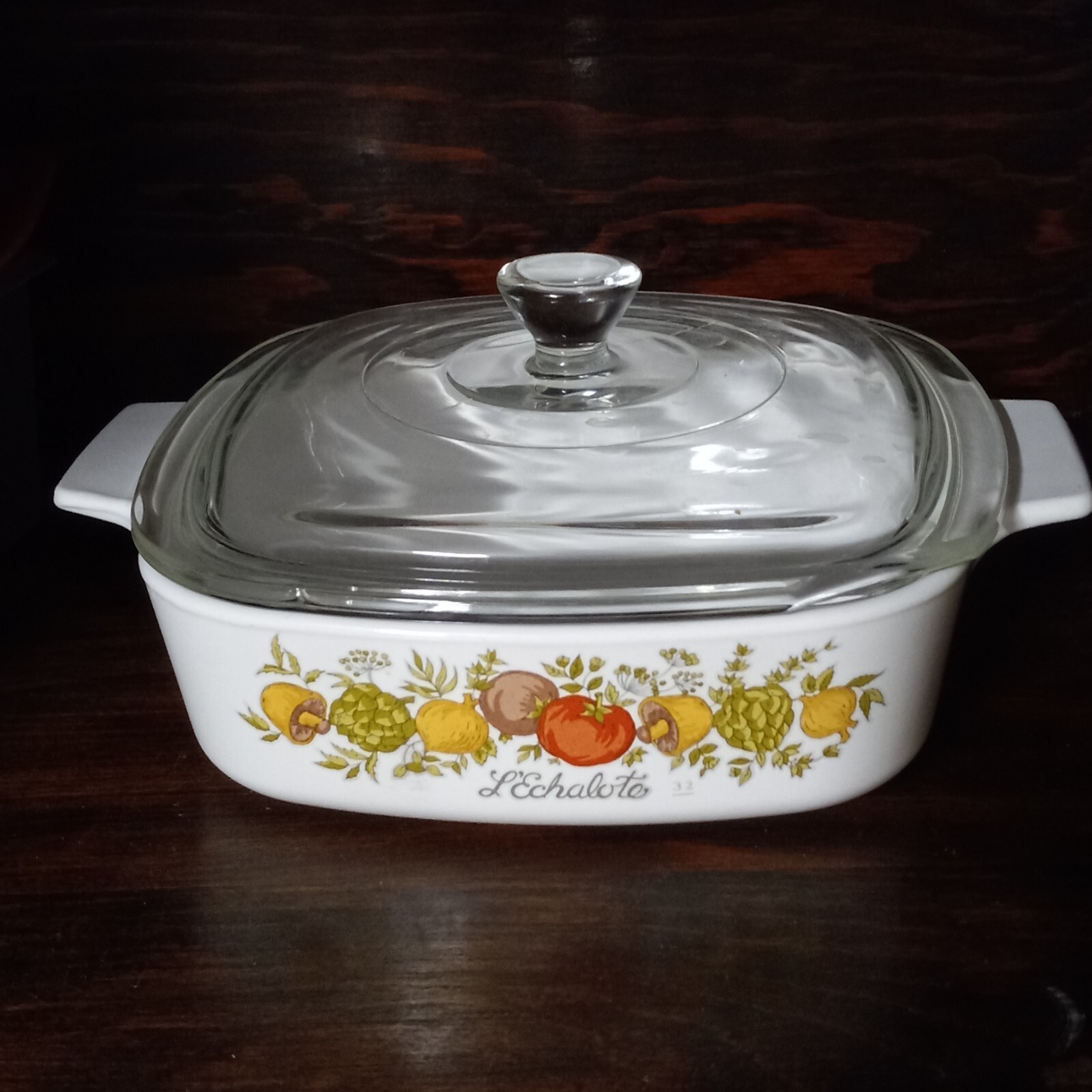 Rare Vintage - Corning Ware - 1180 STAMP L'Echalote A-1-B Spice Of Life ...