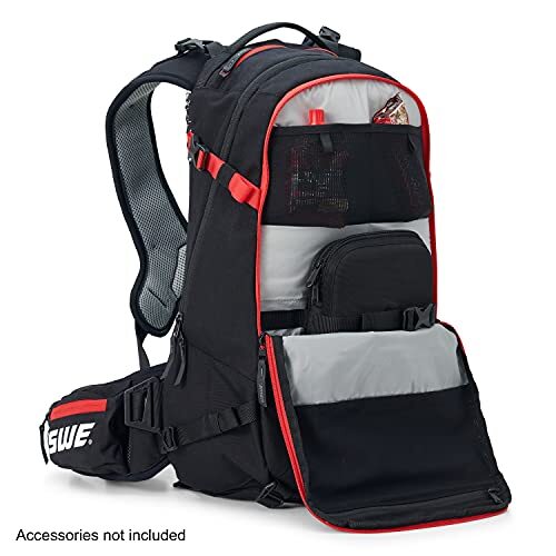 Core Backpack A High End Daypack For Enduro Dirtbike Moto Black 25l Red ...