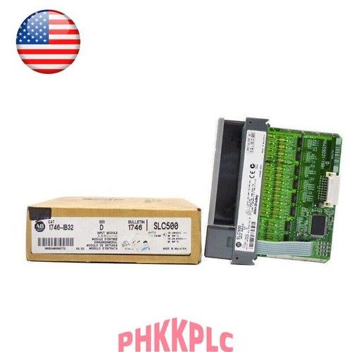 New Factory Sealed AB 1746-IB32 SER D SLC 500 PLC Input Module 1746IB32 ...