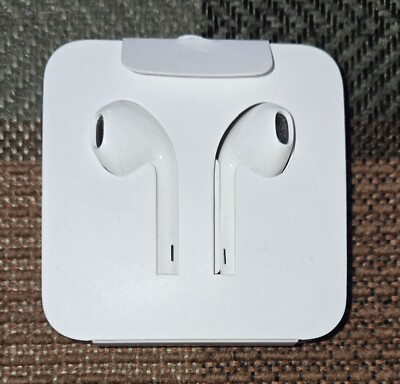 NEW Genuine APPLE Orig Lightning iPhone Wired Earpods Headphones Open ...