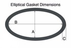 Blue Max "Elliptical" Boiler Handhole & Manhole Gaskets 12 X 16 X 1-14 ...