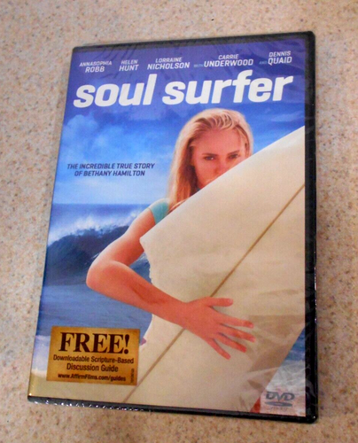 Soul Surfer (DVD) CARRIE UNDERWOOD Helen Hunt Faith Based New Factory ...