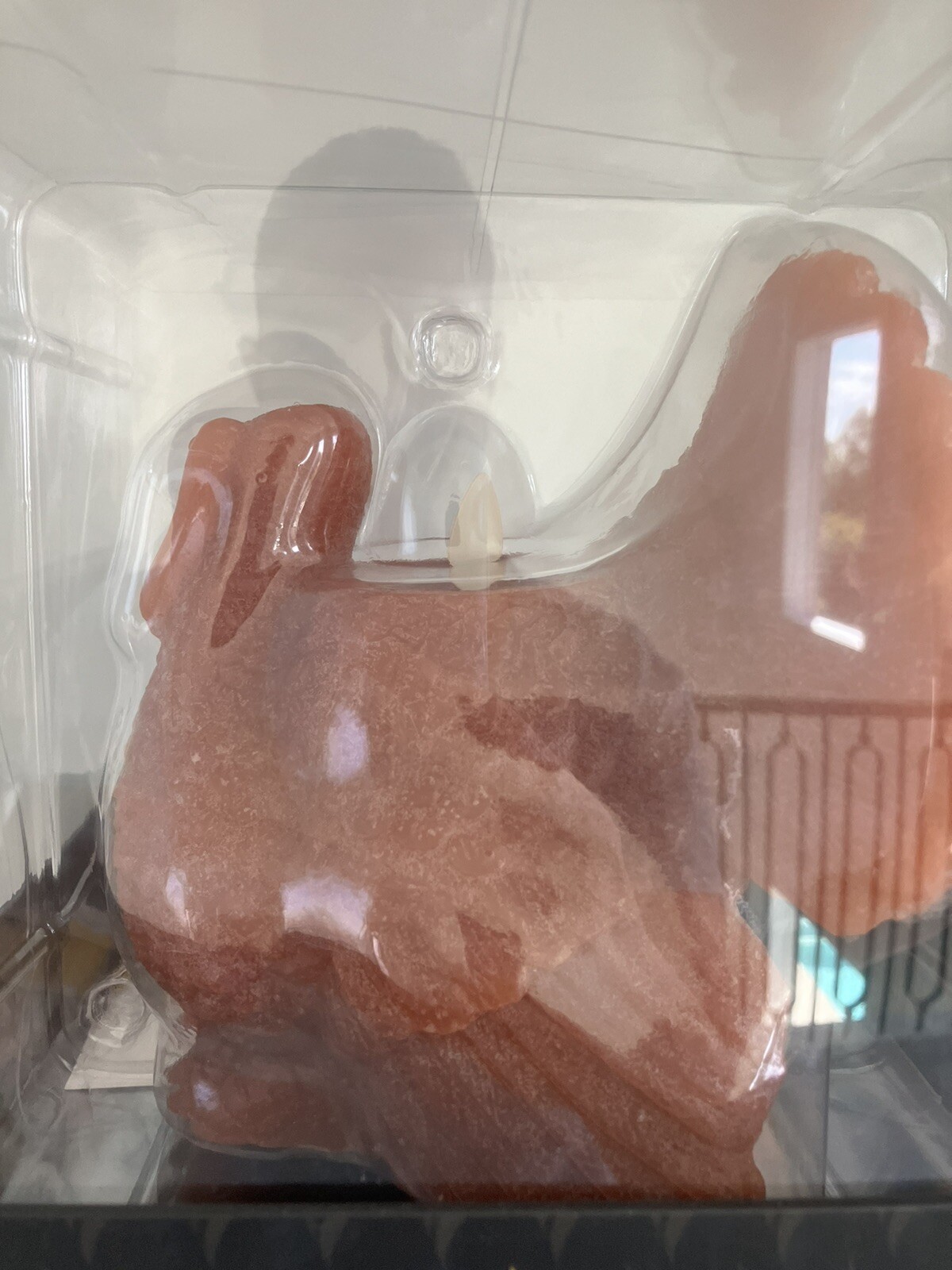 New Luminara Turkey Unscented Wax Flameless Flickering Fall Candle ...