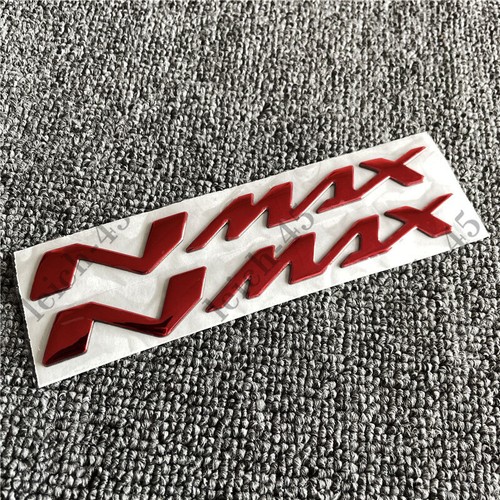red motorcycle fuel gas tank emblem decal bike badge stickers for NMAX ...