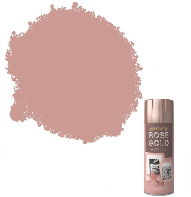 Rust-Oleum Metallic Finish Spray Paint, Rose Gold - 400ml for sale ...
