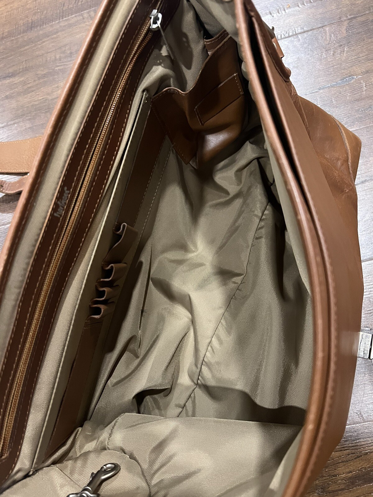 Vintage Hartmann Leather Briefcase Shoulder Bag Brown Laptop Bag ...