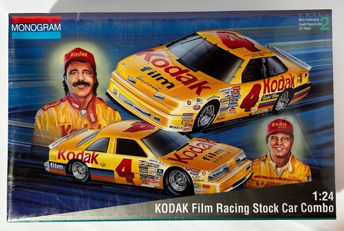 Vintage SEALED Monogram #6367 1/24 Scale KODAK Film Racing 2-Kit Stock ...