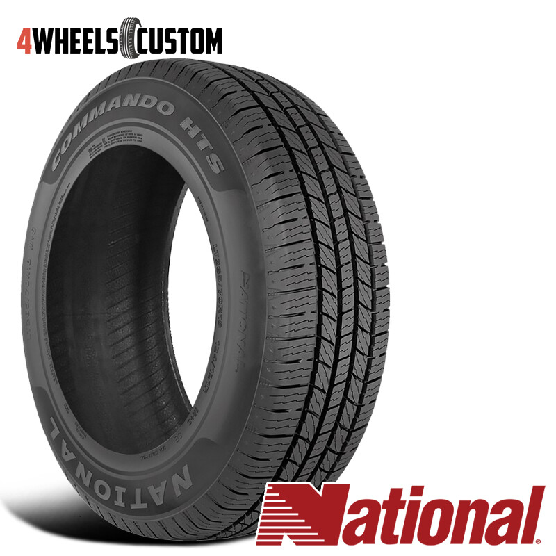 1 X New National Commando HTS 235/65R17 104T Tires | eBay