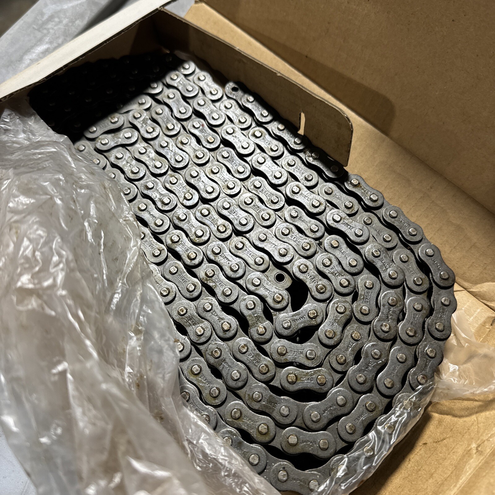 New Open Box Tsubaki RS40-2-RP A110104 240 Links Roller Chain 10 ...