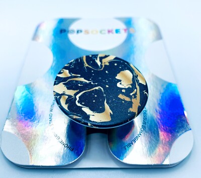 Authentic PopSockets Gold Gilded Swirl Phone Holder Grip PopSocket Pop ...