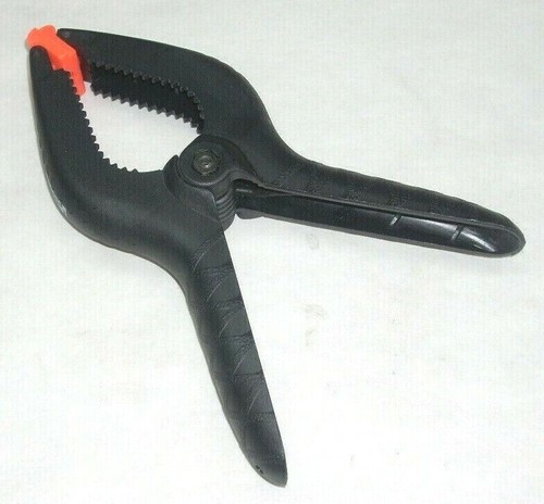 2 PACK HEAVY DUTY 4" PLASTIC SPRING CLAMPS WITH PIVOTING PAD | eBay