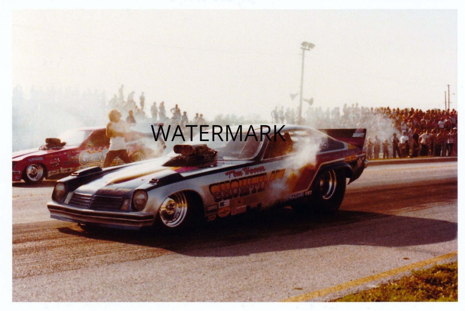 1970s AHRA Drag Racing-Tom Hoover's "SHOWTIME vs Gene Snow's "Revell ...