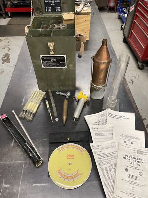 MIL-S-51028 Portable Petroleum Gas Testing Gauge Kit Dresser Argus Made ...