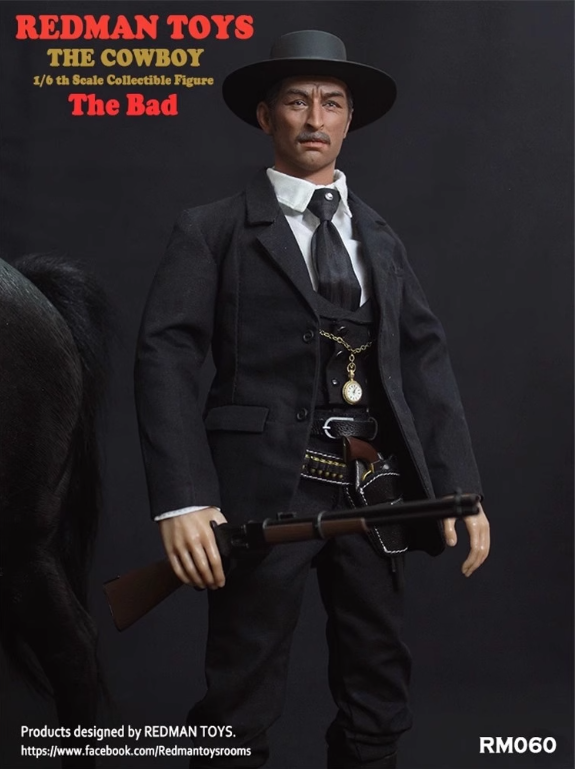 REDMAN TOYS 1/6 Scale 12” Figure Lee Van Cleef The bad Clint Eastwood ...