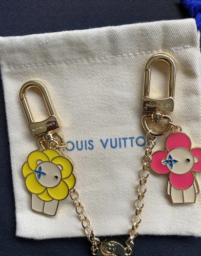 Louis Vuitton Key Chain Bag Charm portecrée LV Vivianne BFF Used | eBay
