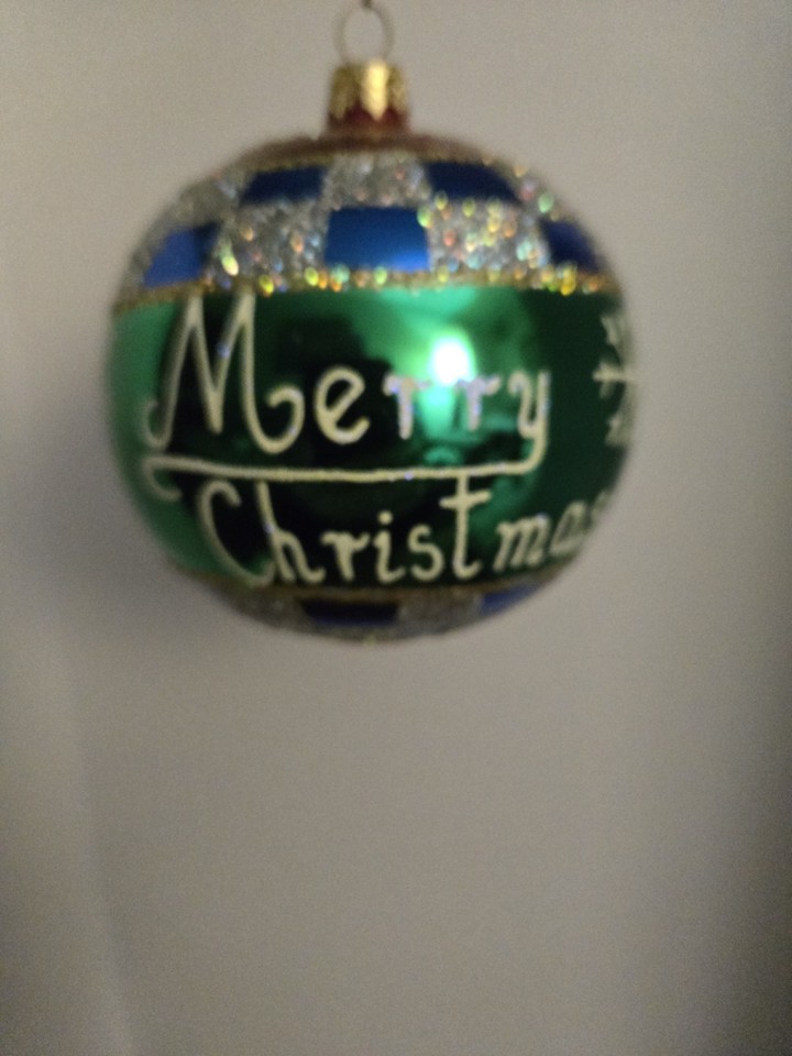 Christopher Radko christmas ornament round ball | eBay