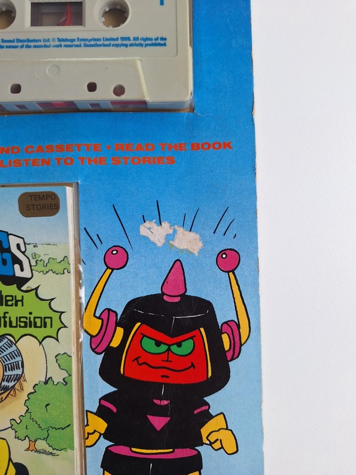 1985 The Telebugs Tempo Talking Stories Book Cassette 80s Retro Vintage ...