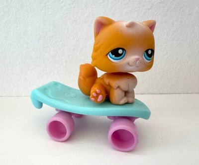 Littlest Pet Shop Persian Cat #153 Skateboard Accessory Authentic ...