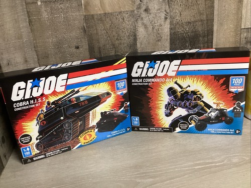 Two-100-Piece G.I. JOE Construction Sets! New In Box! | eBay