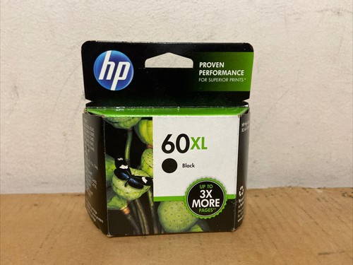 Genuine CC641WN ( hp 60XL )Black Printer Ink Cartridge Expired: 08/2014 ...