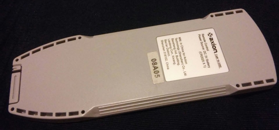 VERY RARE OEM - AXION 16-3350 10A05 TV REMOTE CONTROL | eBay