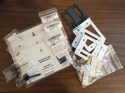 Lot of 14 Cisco Server Items Screws, Templates, Rack Mount Ears ...