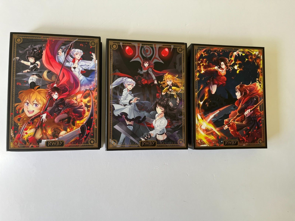 RWBY Blu-ray vol.1-3 Set First Limited Edition (Include All Contents ...