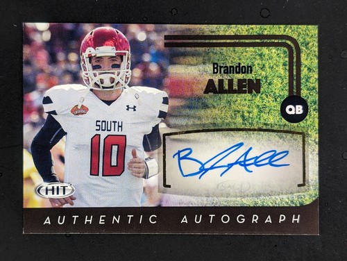 Brandon Allen RC, AU Arkansas Razorbacks 2016 SAGE HIT Autographs #A55 ...