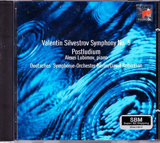 VALENTIN SILVESTROV CD Symphony No.5, Postludium - Sony Classical SK-66825 | eBay
