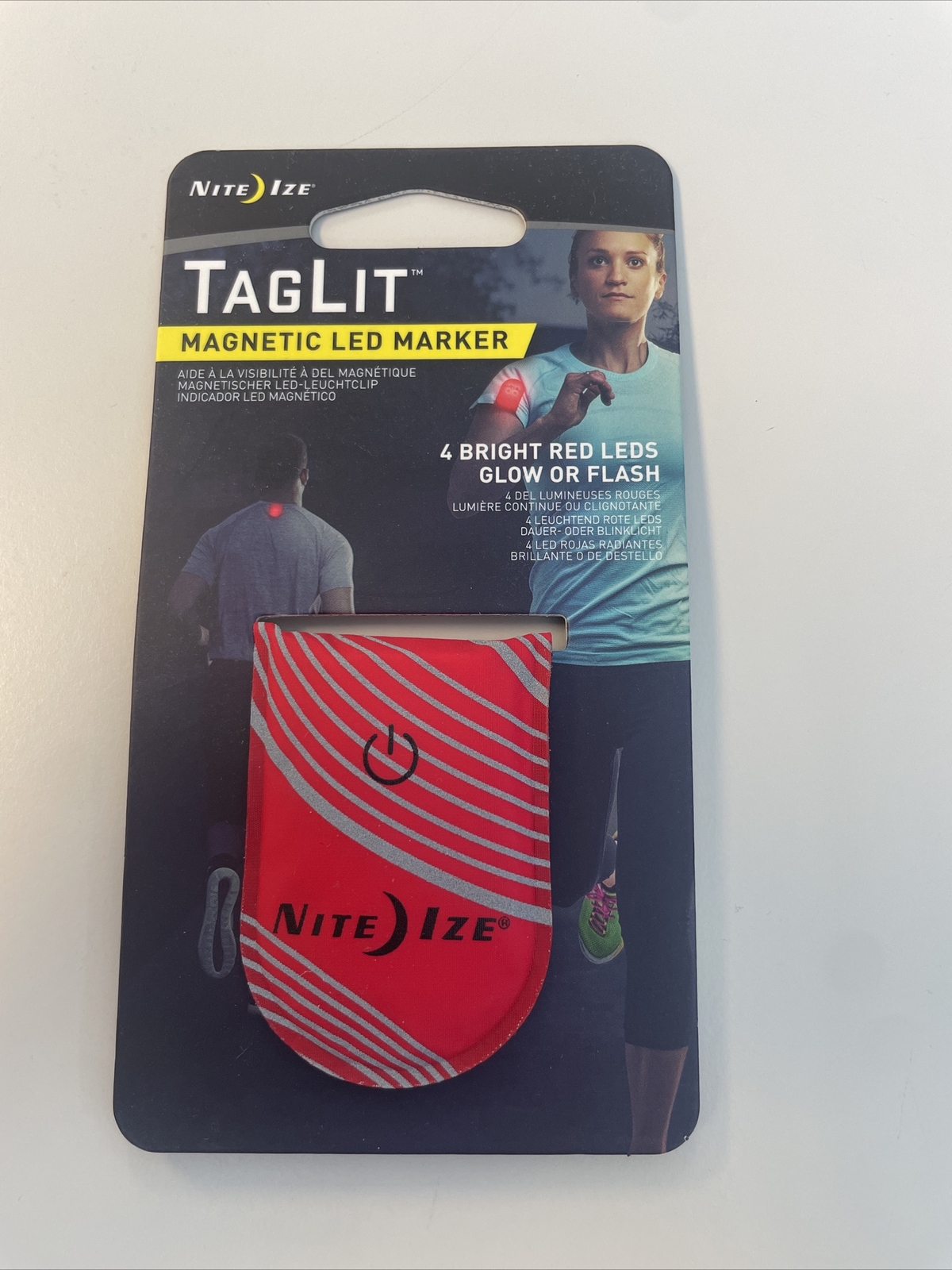 Light NiteIze Taglit Magnetic LED Marker Red w/Red-LED | eBay