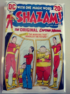 Shazam! #4 1973 High Grade 8.5 Marvel Comic Book PA7-319 | eBay