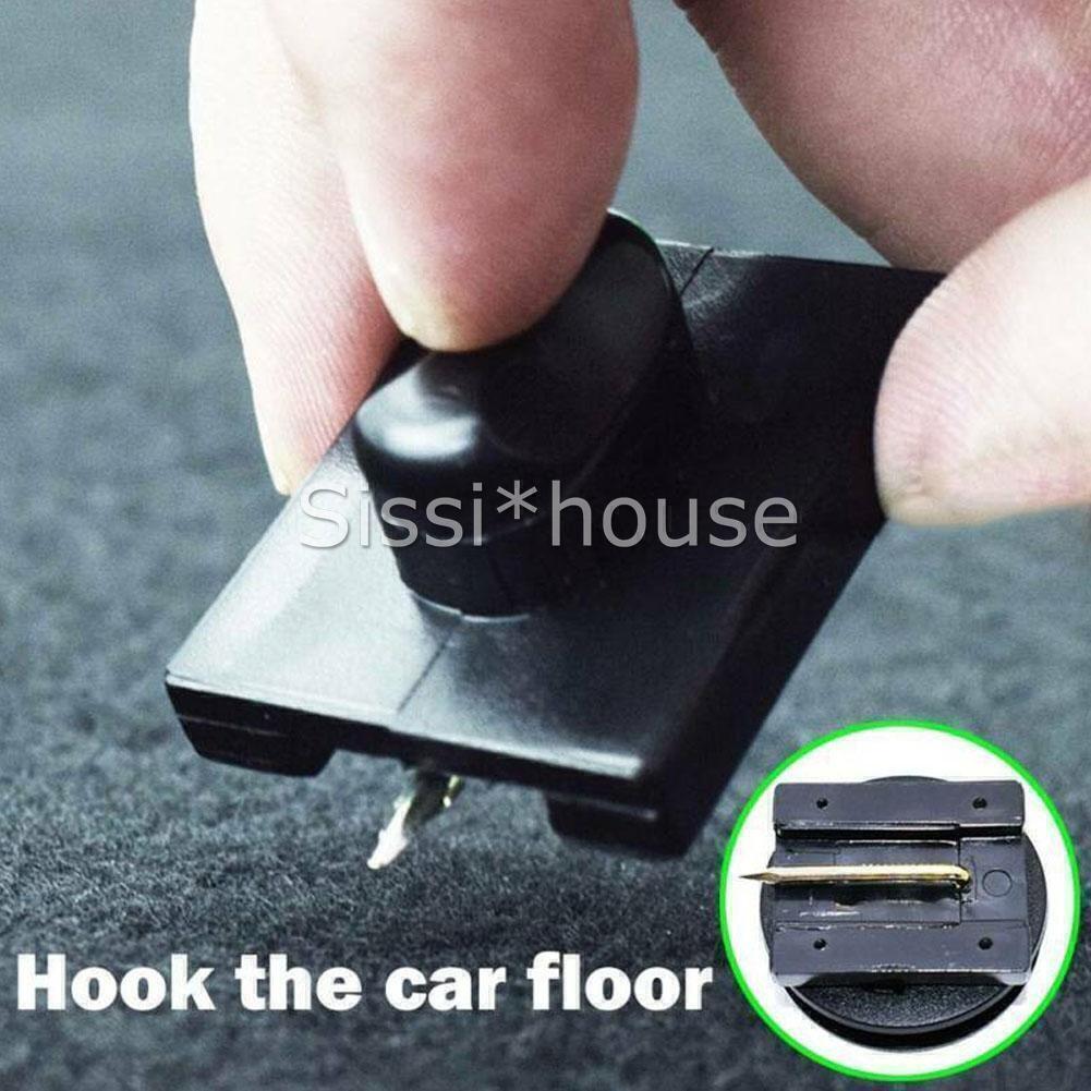 Universal Car Floor Mat Holder Sleeves Carpet Clips Fixing Grips Clamp ...